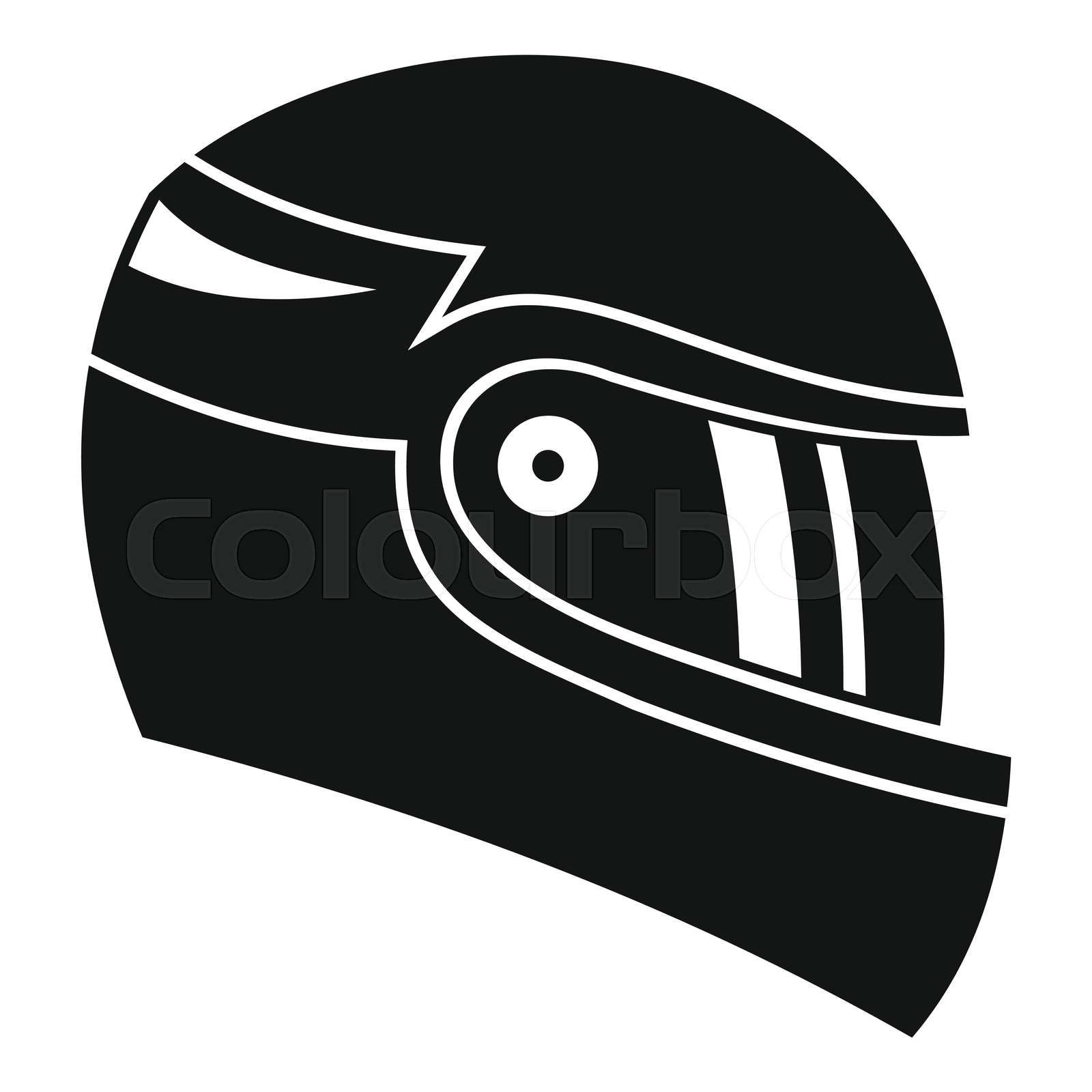 Motorcycle helmet icon store