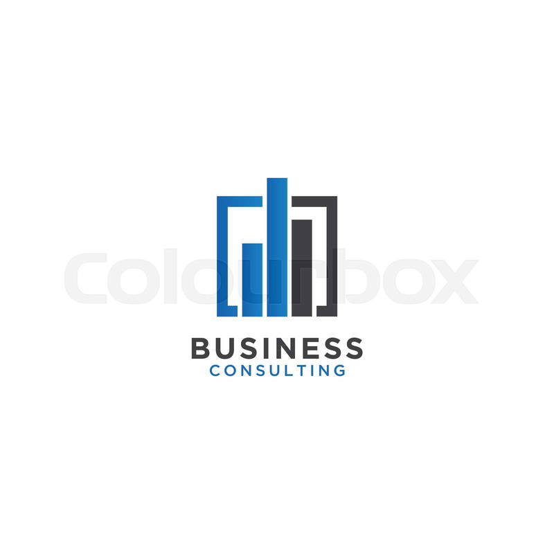Business consulting logo design template | Stock vector | Colourbox Business consulting logo design template | Stock vector | Colourbox