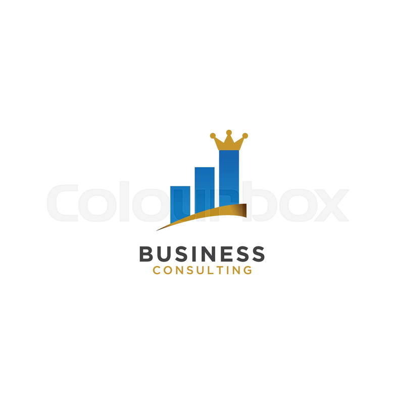 Business consulting logo design template | Stock vector | Colourbox Business consulting logo design template | Stock vector | Colourbox