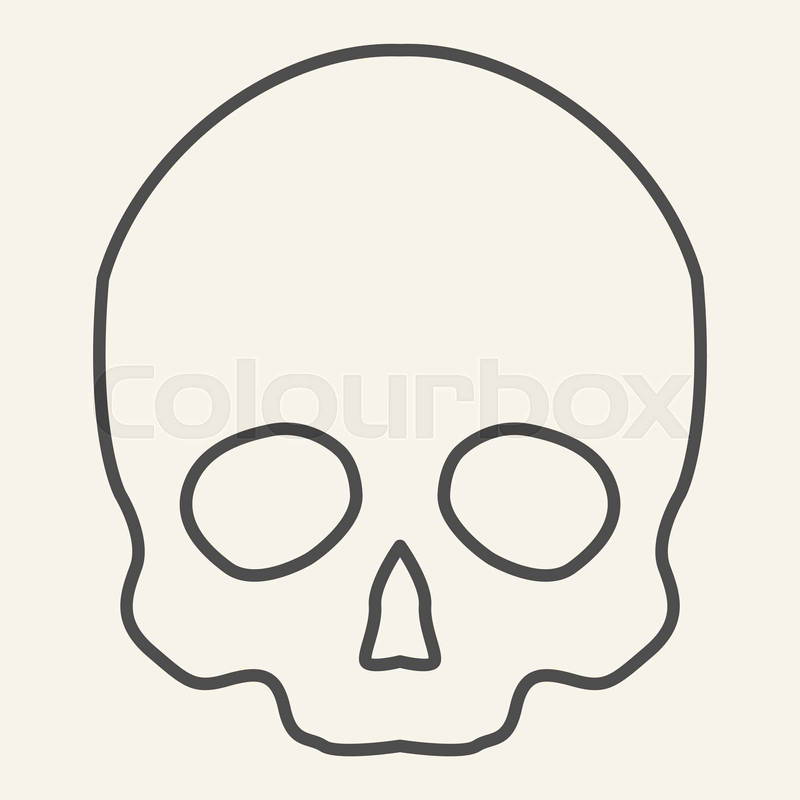 how to draw danger skull