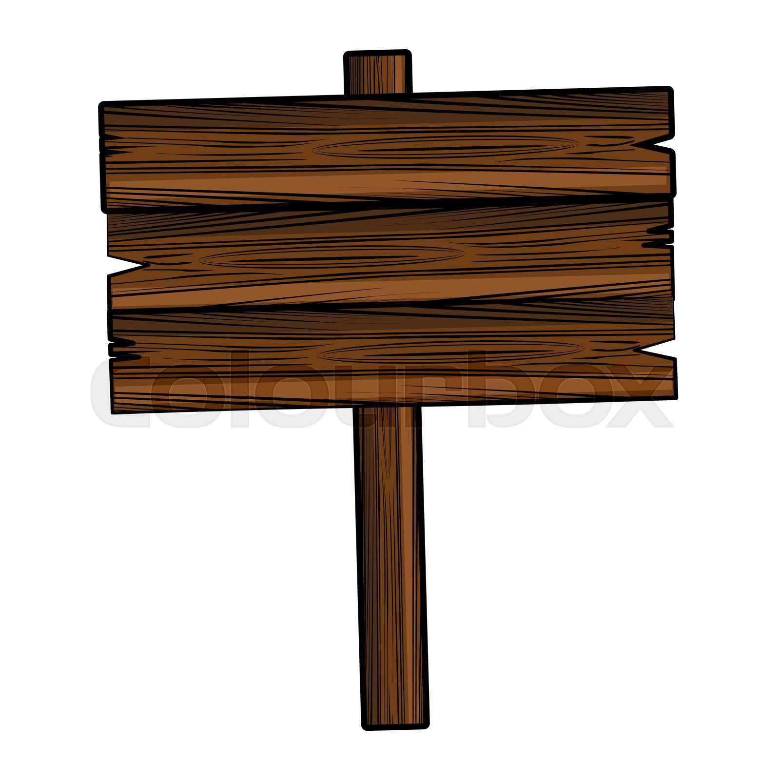 Blank wood signs store