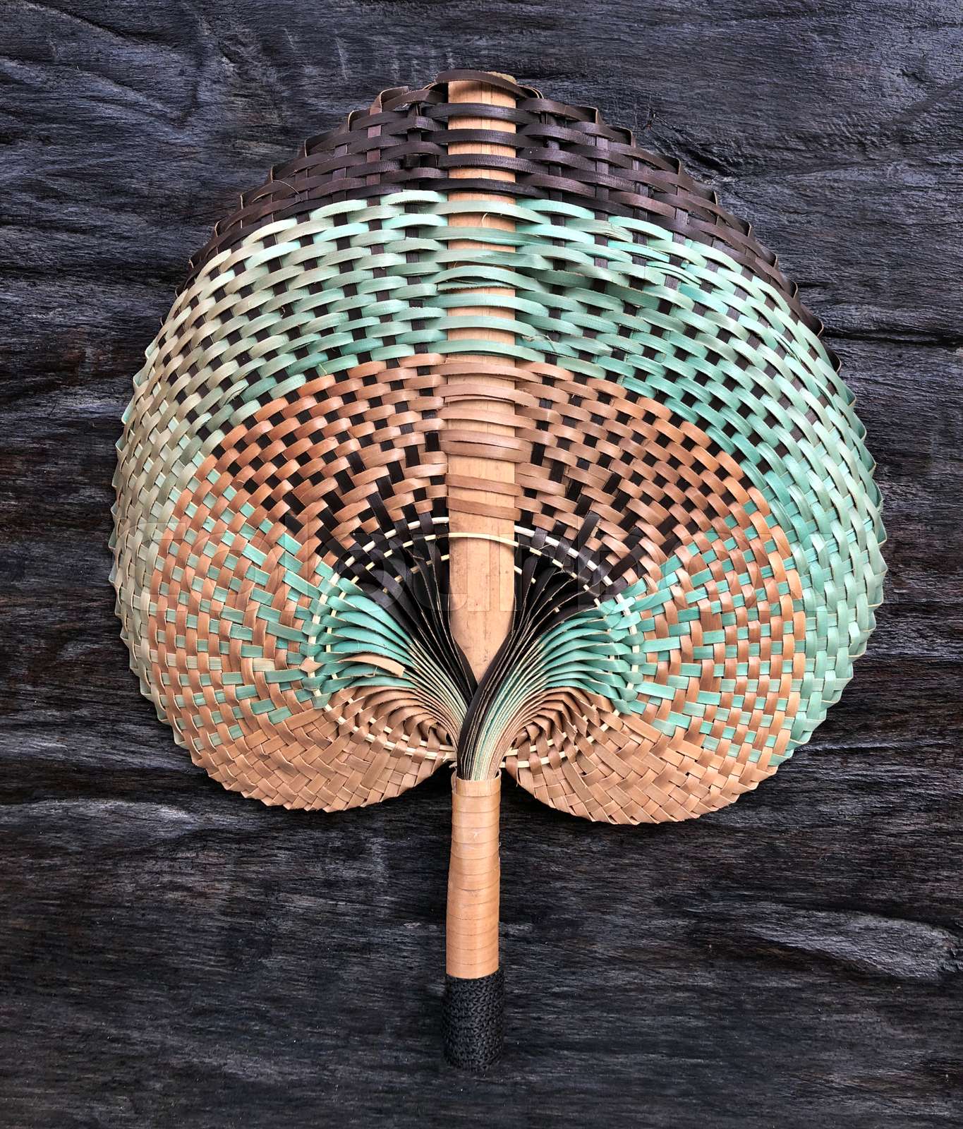 Rattan hand fan store