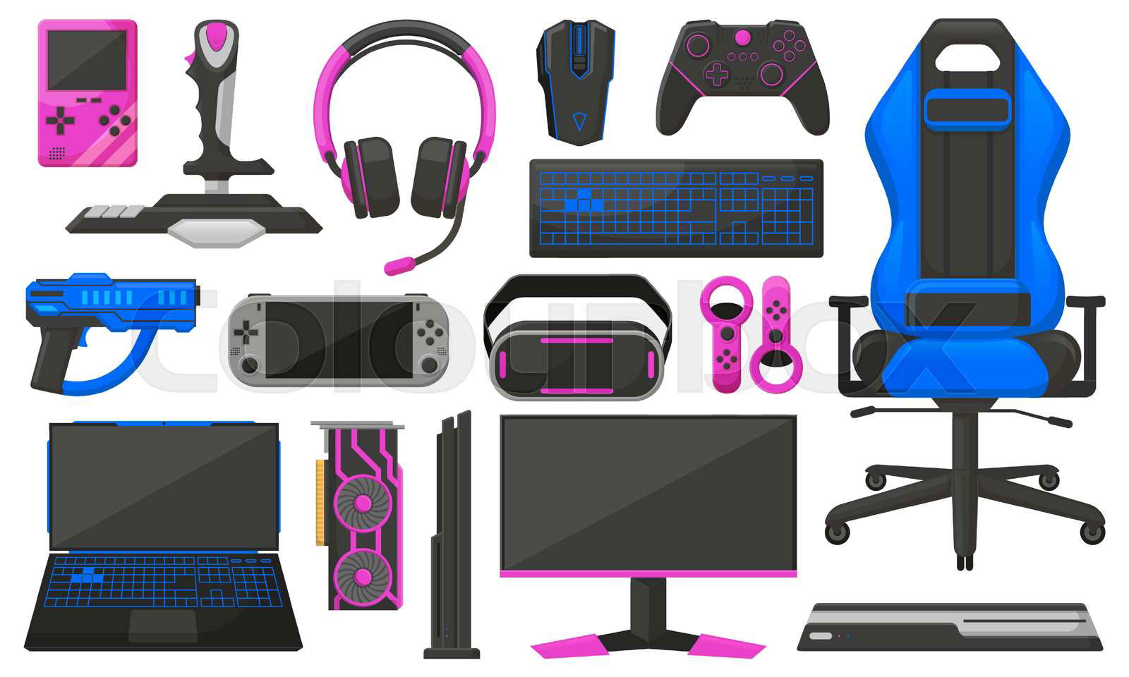 Video game accessories store