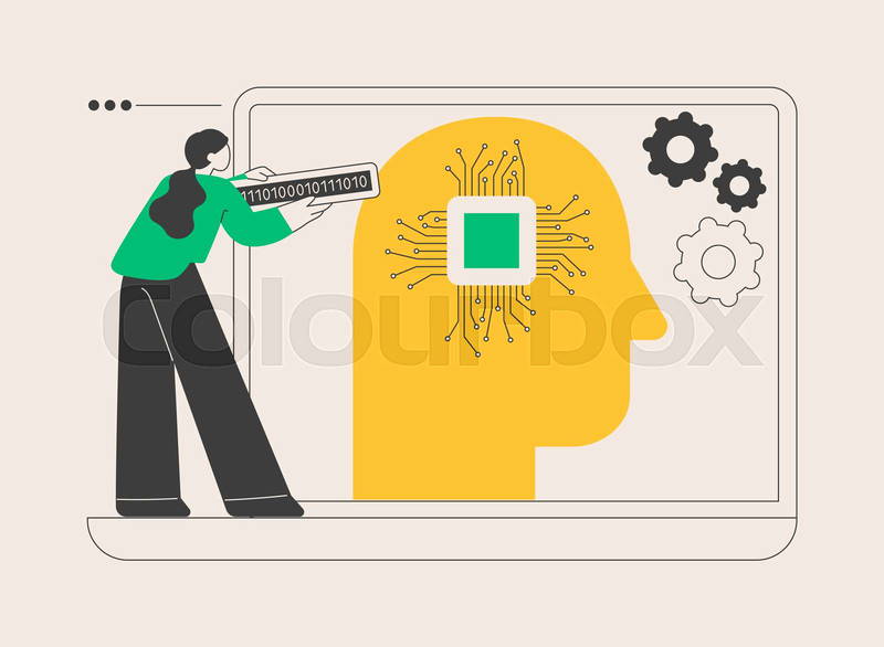 Artificial intelligence abstract concept vector illustration | Colourbox Artificial intelligence abstract concept vector illustration | Colourbox