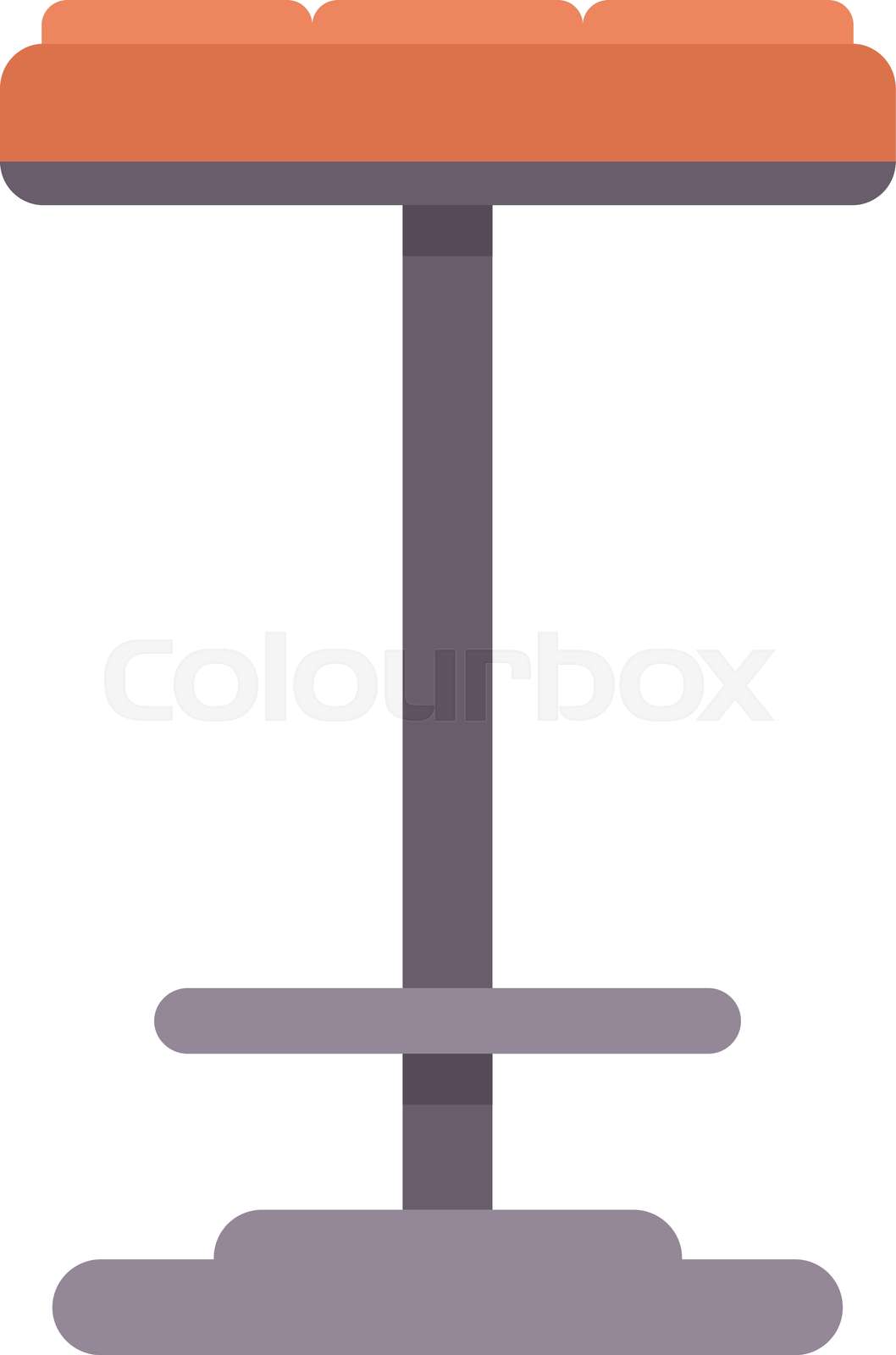 Single leg bar stool store